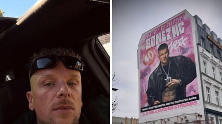 So verliebt zeigt sich Bonez MC mit seiner Freundin Mary