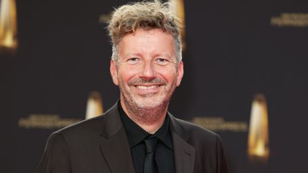Seltener Moment: Thorsten Schorn mit Ehemann Piero auf Event