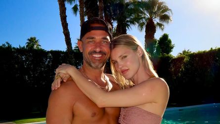 Hammerfigur: Model Joy Corrigan posiert im knappen Bikini